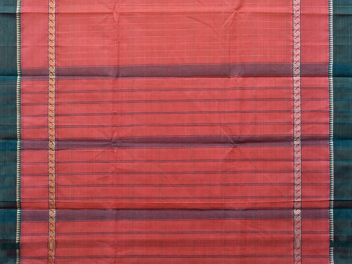 Pink Narayanpet Cotton Handloom Saree with Strips Design No Blouse np0 ...